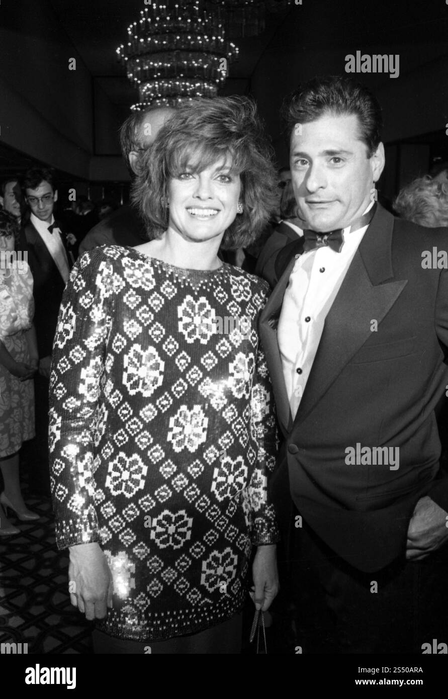 Linda Gray and publicist Richard Grant Circa 1980's Credit: Ralph ...