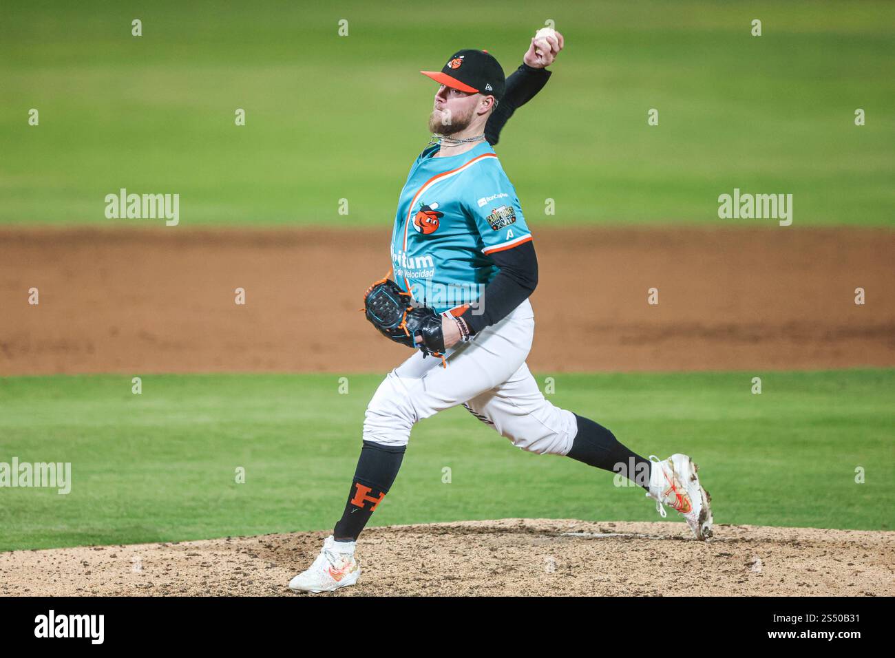 HERMOSILLO, MEXICO - JANUARY 11: Richard Thomas Karcher, relief pitcher ...