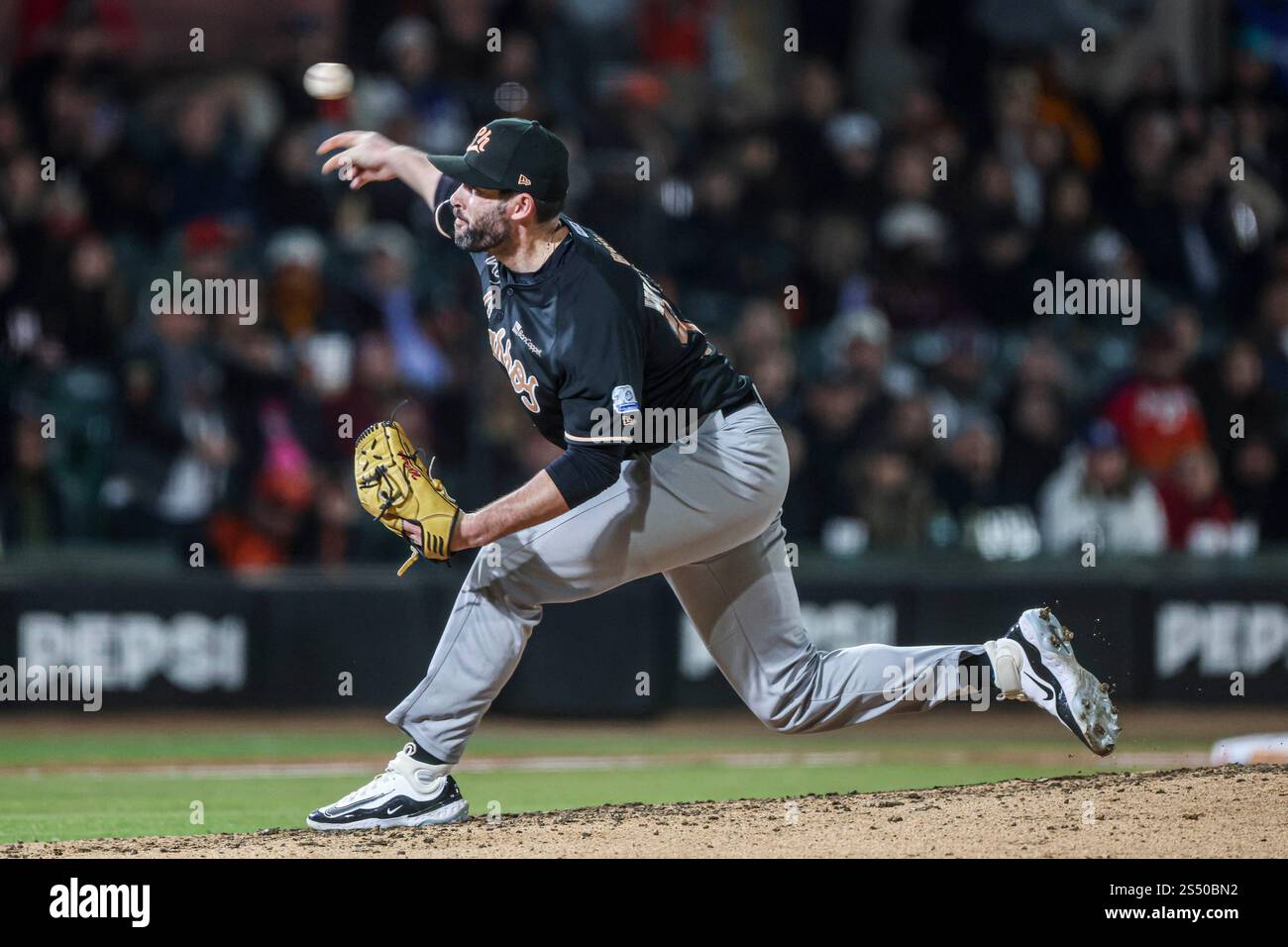 HERMOSILLO, MEXICO - JANUARY 11: Jared Wilson Pitcher reliever for ...