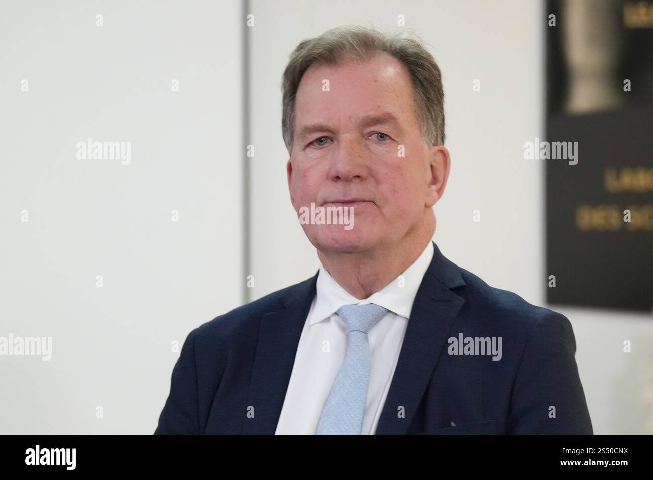 Toronto, Can. 13th Jan, 2025. George Pirie, Ontario's Minister of Mines ...