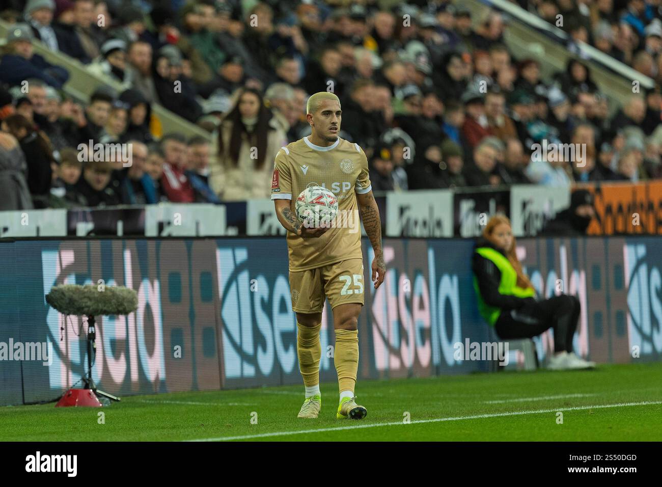 Bromley's Danny Imray is seen during the Emirates FA Cup Third Round ...