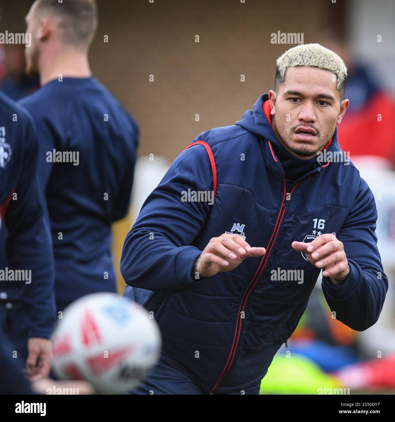 Wakefield, England - 16th December 2024 - Wakefield Trinity's Renouf ...