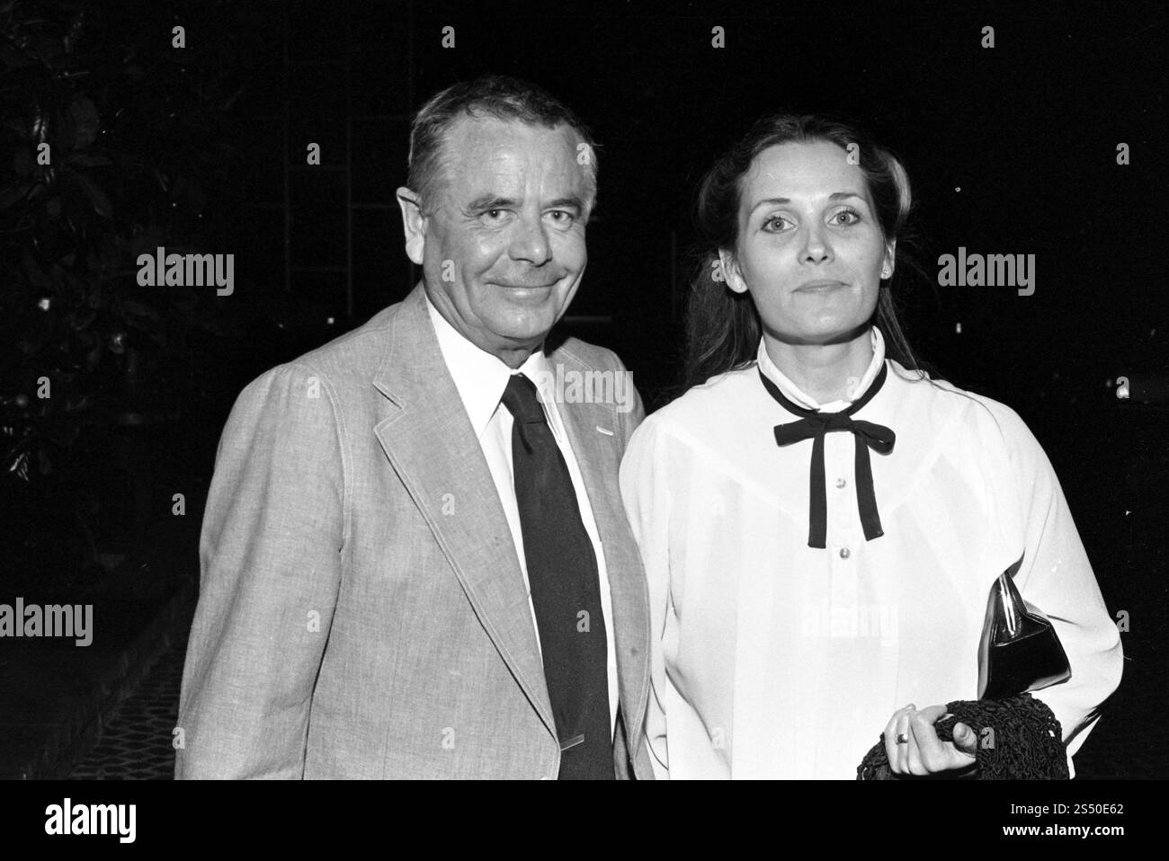 Glenn Ford and wife Cynthia Ford Circa 1980's Credit: Ralph Dominguez ...