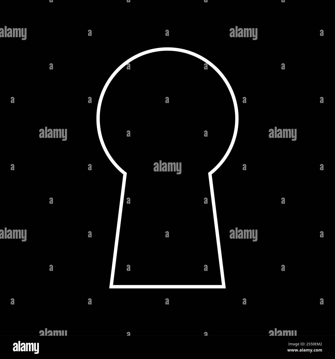 Vector icon concept house Black and White Stock Photos & Images - Alamy