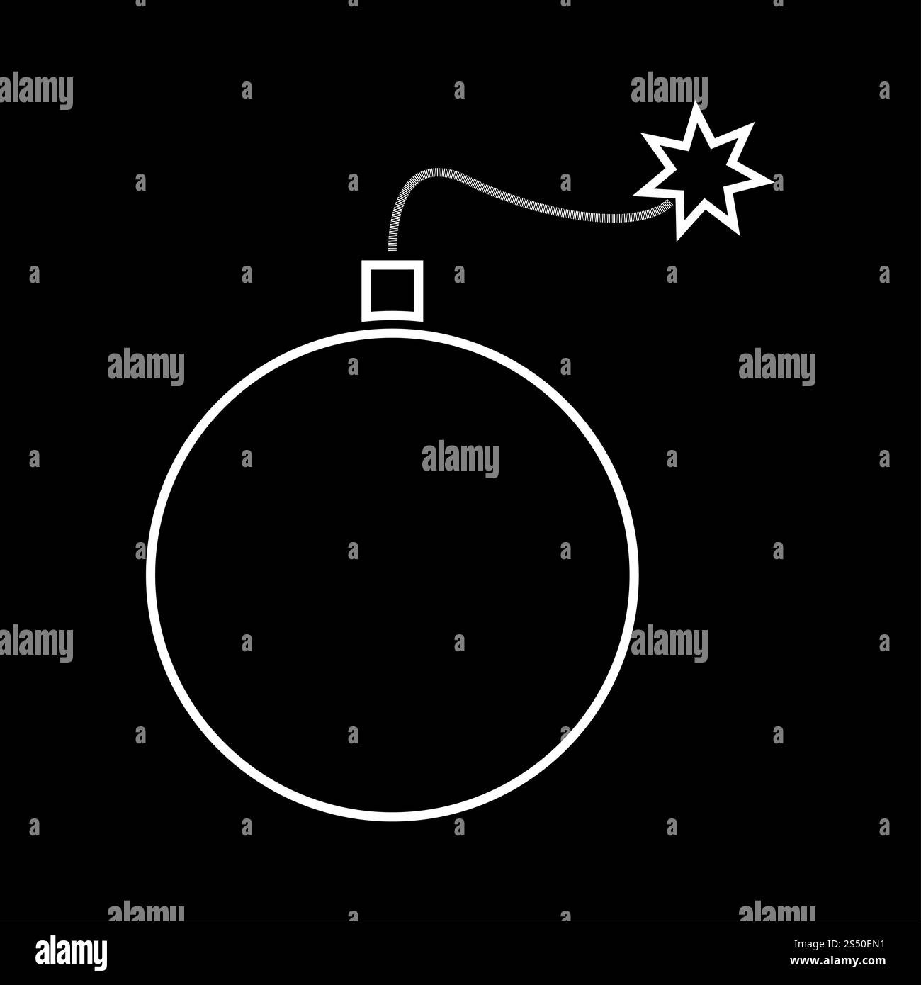 Bomb vector hi-res stock photography and images - Alamy