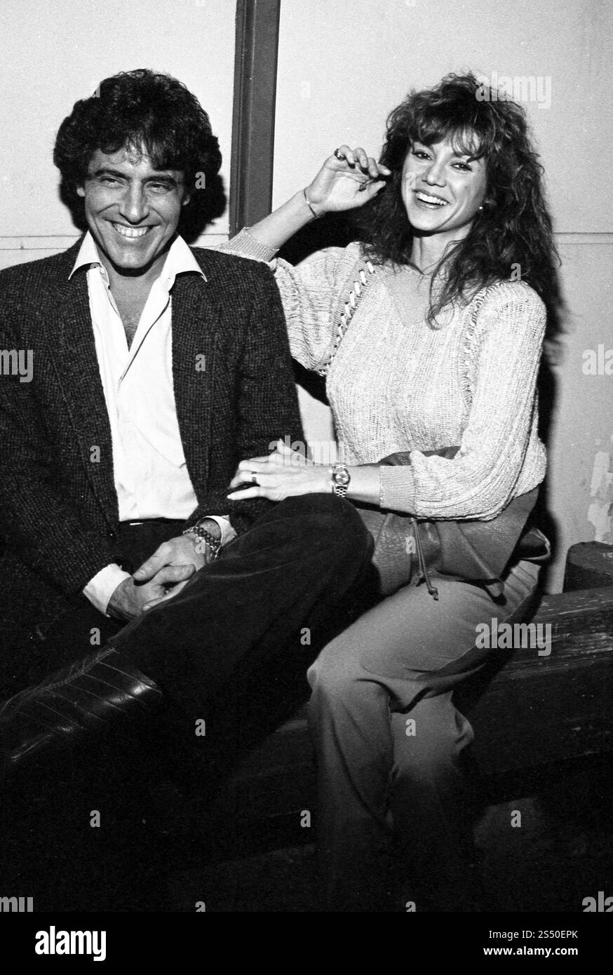 Victoria Principal and Harry Glassman Circa 1980's Credit: Ralph ...