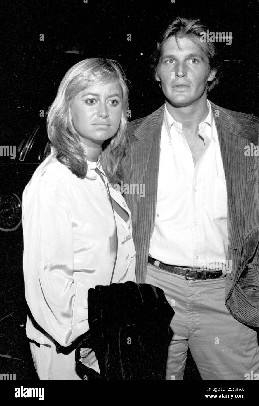 Susan George and Matt Collins Circa 1980's Credit: Ralph Dominguez ...
