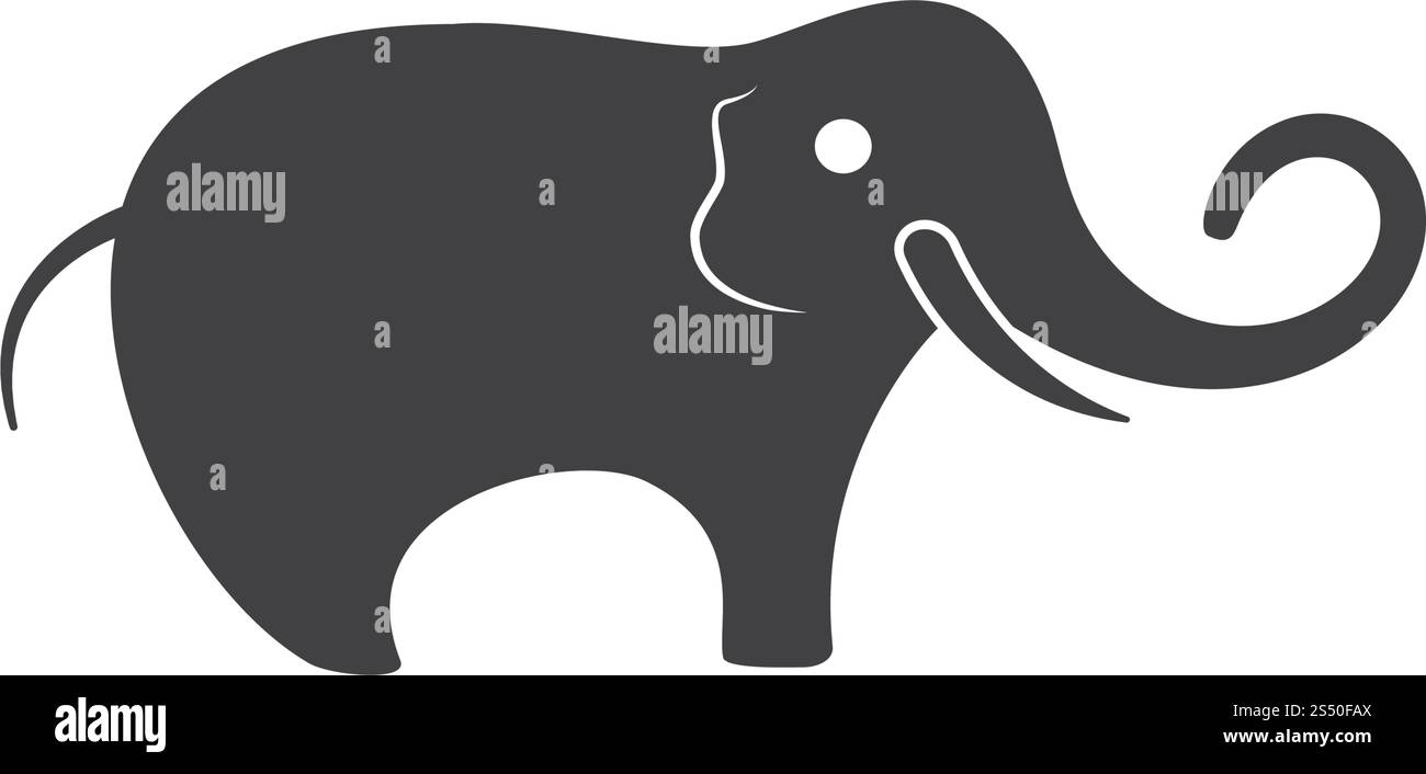 elephant logo vector icon Stock Vector Image & Art - Alamy