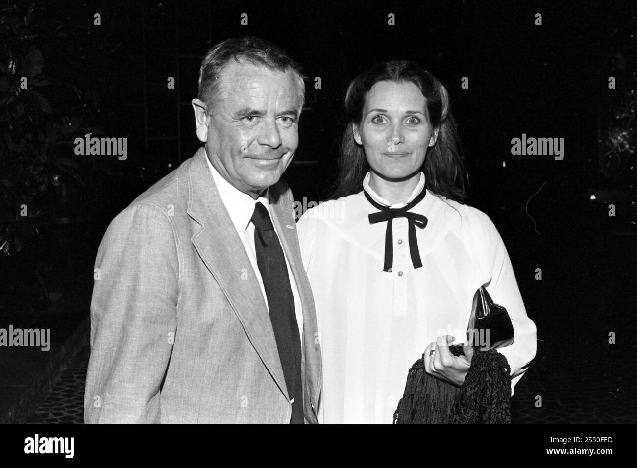 Glenn Ford and wife Cynthia Ford Circa 1980's Credit: Ralph Dominguez/MediaPunch Stock Photo - Alamy