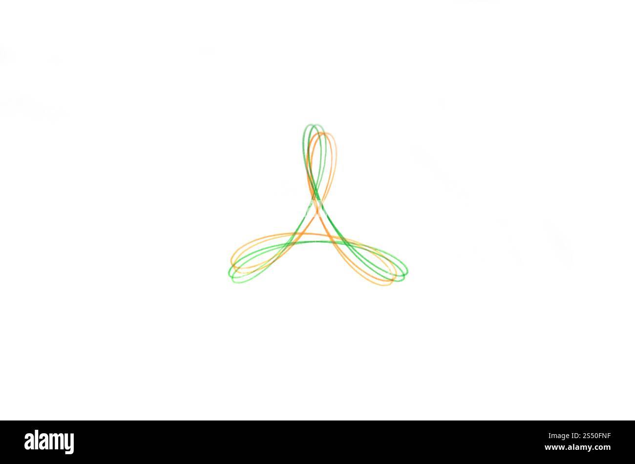 Abstract Spirograph writing designs Round symbol Stock Photo - Alamy