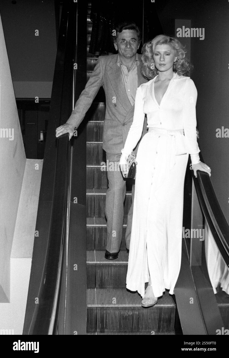 Peter Falk and Shera Danese Circa 1980's Credit: Ralph Dominguez ...