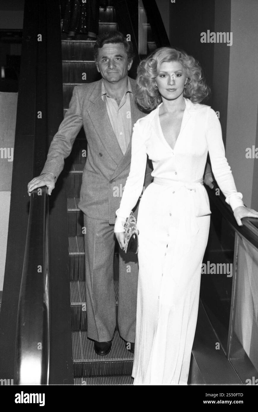 Peter Falk and Shera Danese Circa 1980's Credit: Ralph Dominguez ...