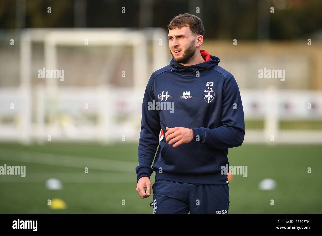 Wakefield, England - 16th December 2024 - Wakefield Trinity's Josh ...