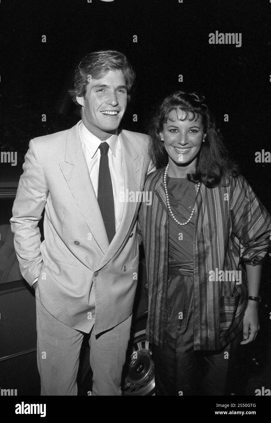 Shea Farrell and wife Circa 1980's Credit: Ralph Dominguez/MediaPunch ...