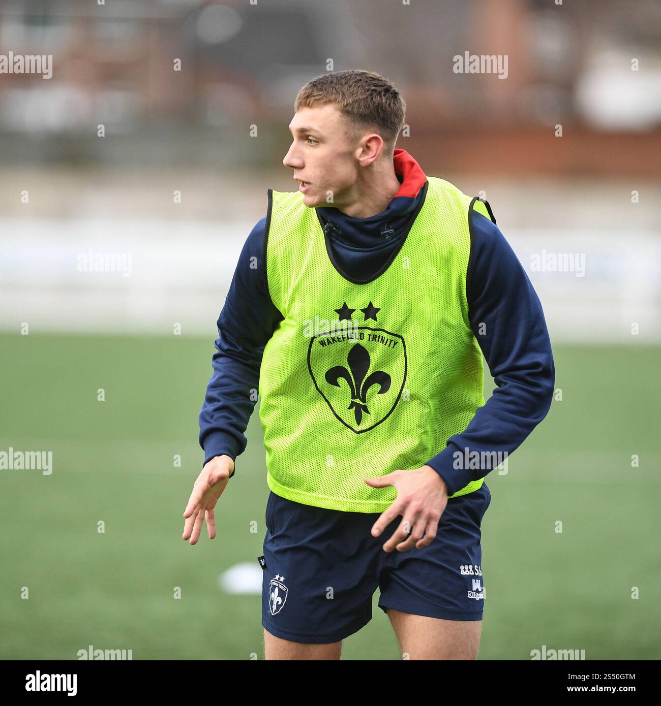 Wakefield, England - 16th December 2024 - Wakefield Trinity's Noah ...