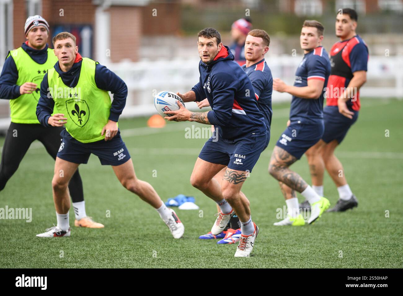 Wakefield, England - 16th December 2024 - Wakefield Trinity's Jay Pitts ...