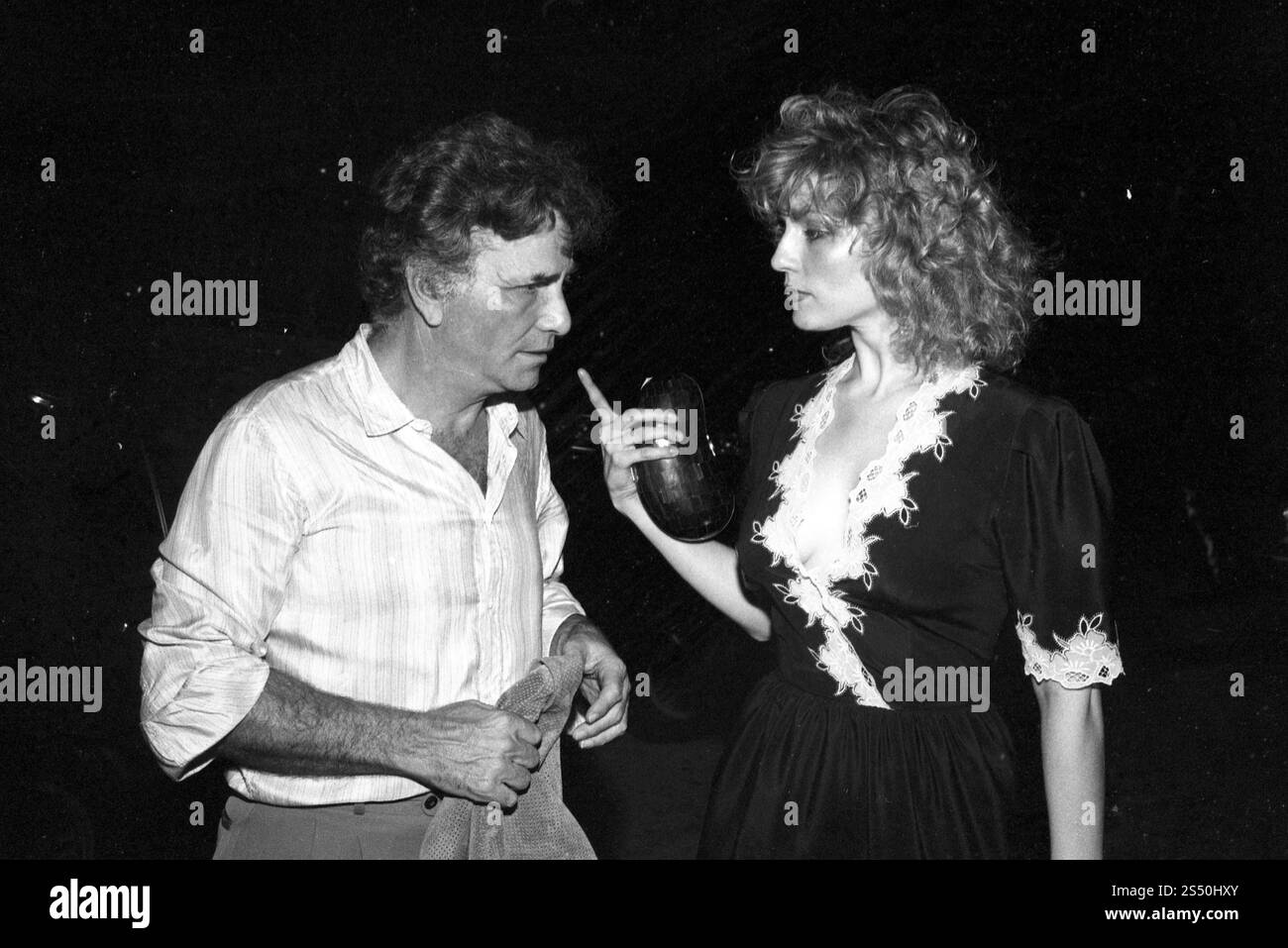 Peter Falk and Shera Danese Circa 1980's Credit: Ralph Dominguez ...
