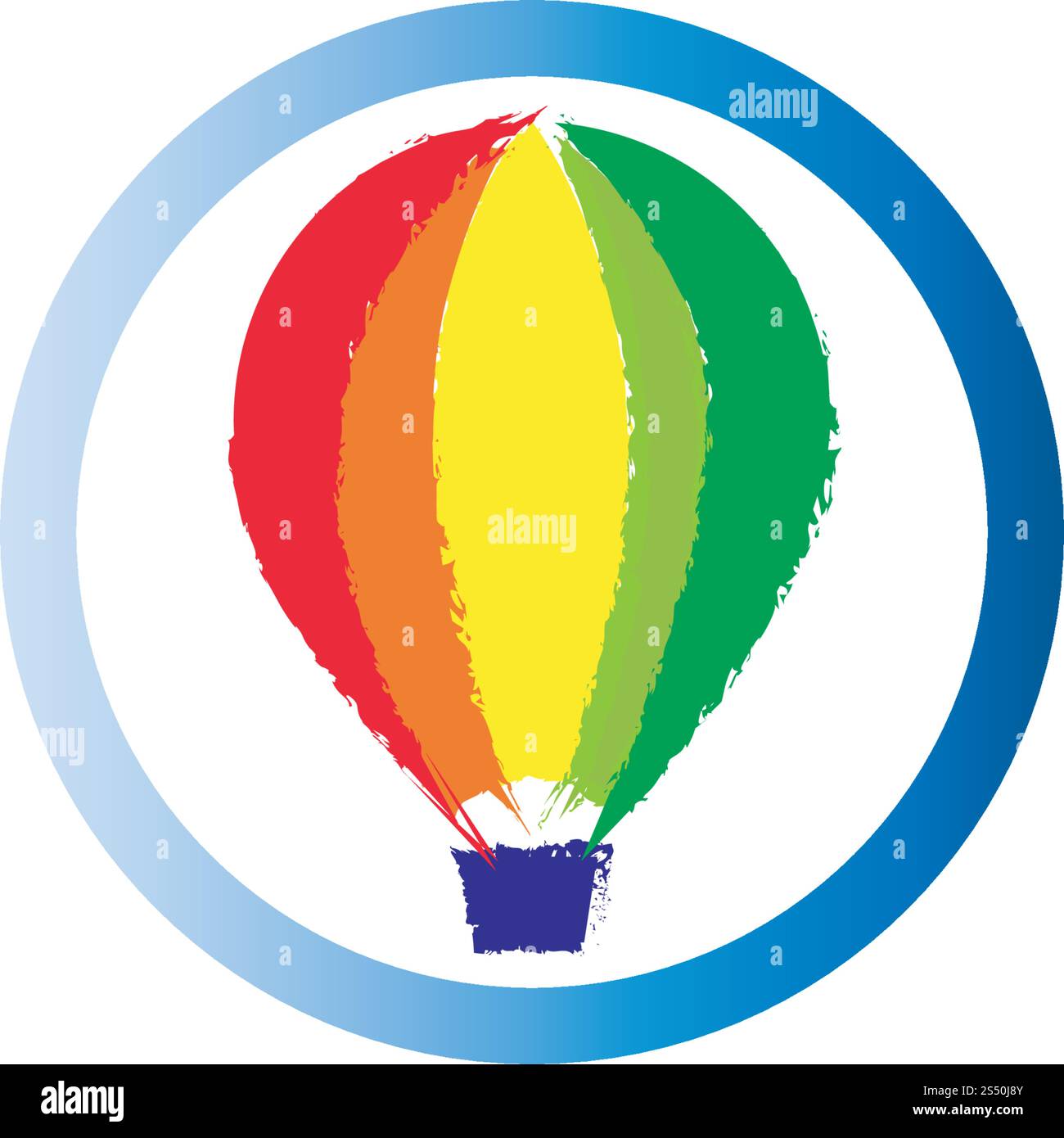 air balloon logo template Stock Vector Image & Art - Alamy