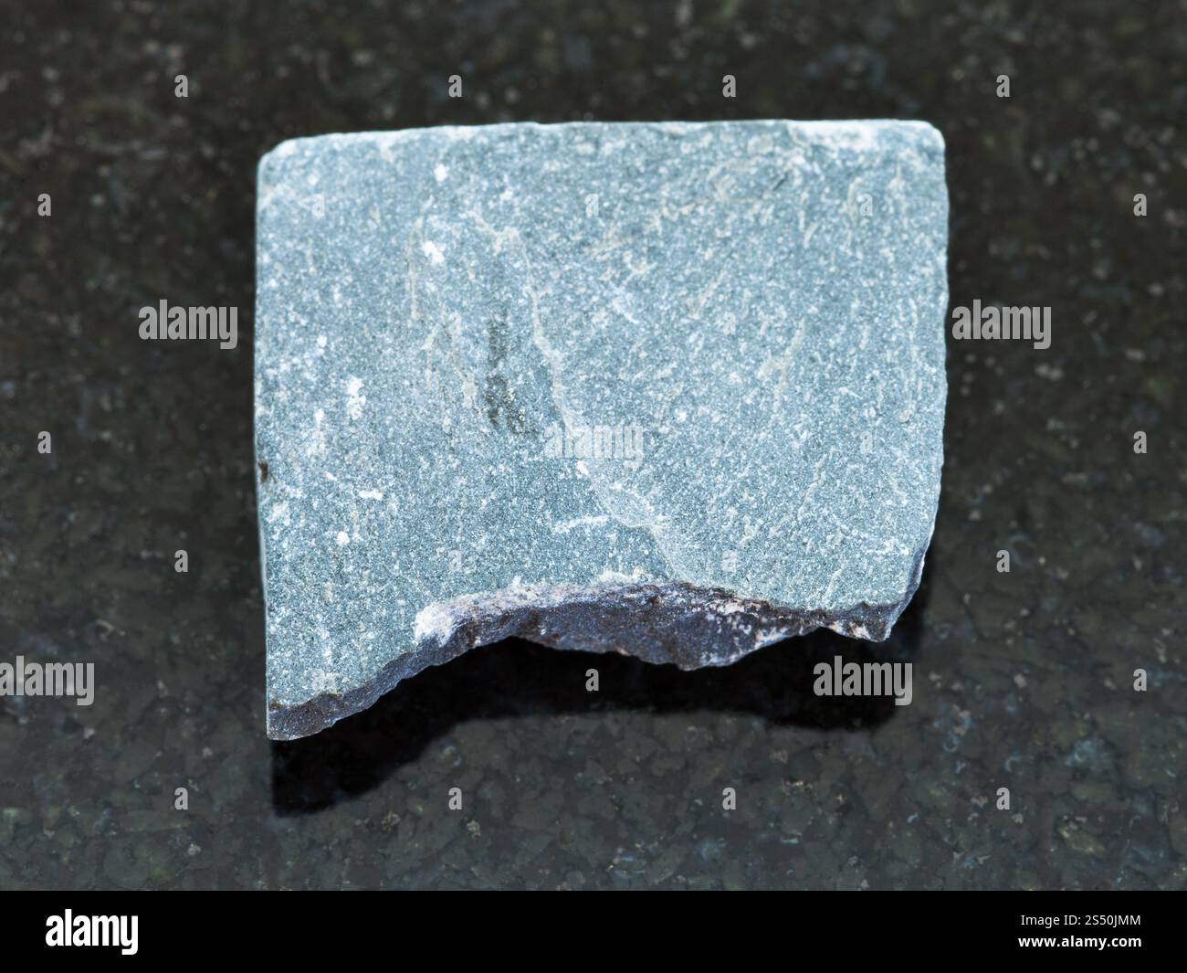 macro shooting of natural mineral rock specimen - raw Slate stone on ...