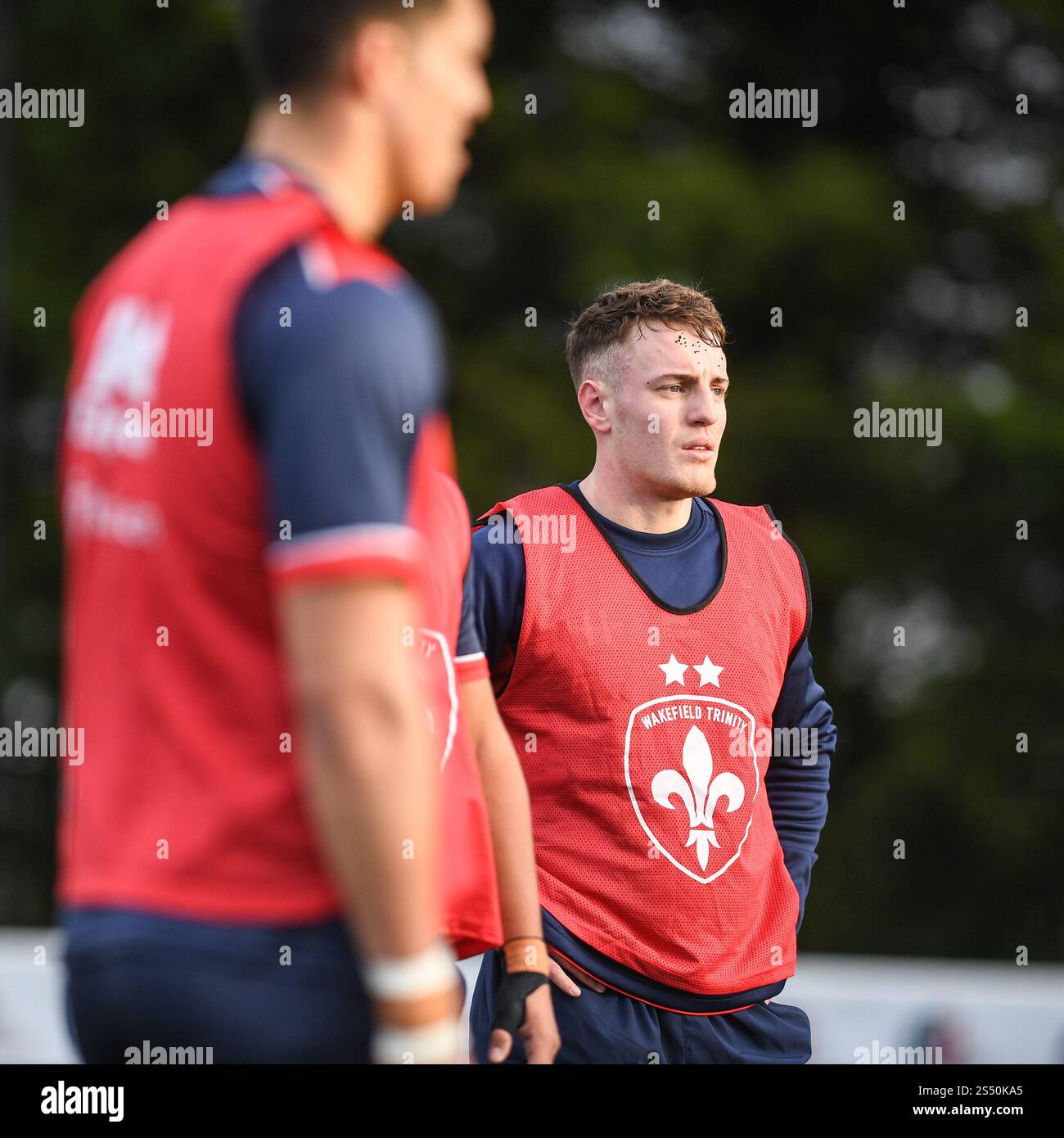 Wakefield, England - 16th December 2024 - Wakefield Trinity's Jake ...