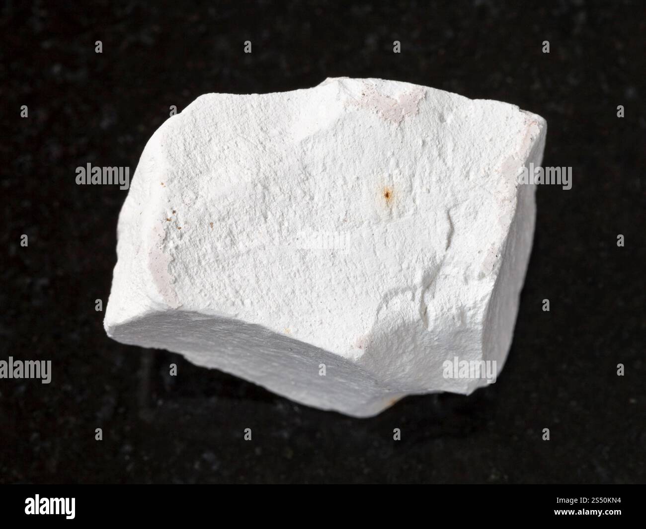 macro shooting of natural mineral rock specimen - rough chalkstone on ...