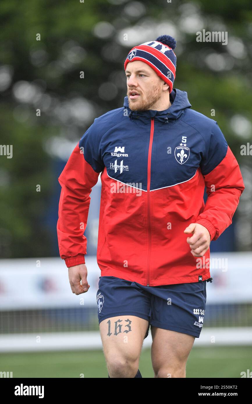 Wakefield, England - 16th December 2024 - Wakefield Trinity's Tom ...