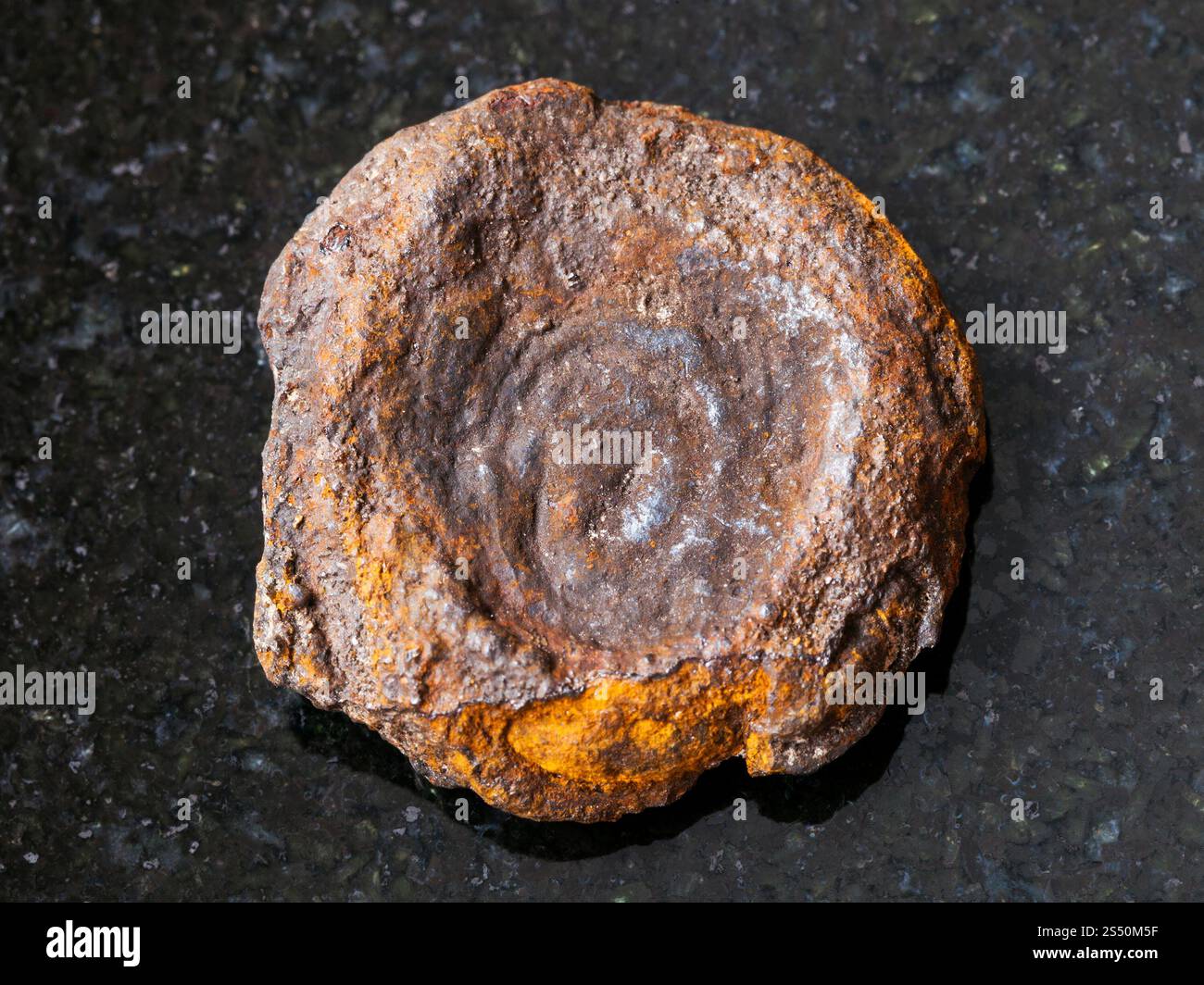 Limonite mineral rock sample hi-res stock photography and images - Alamy