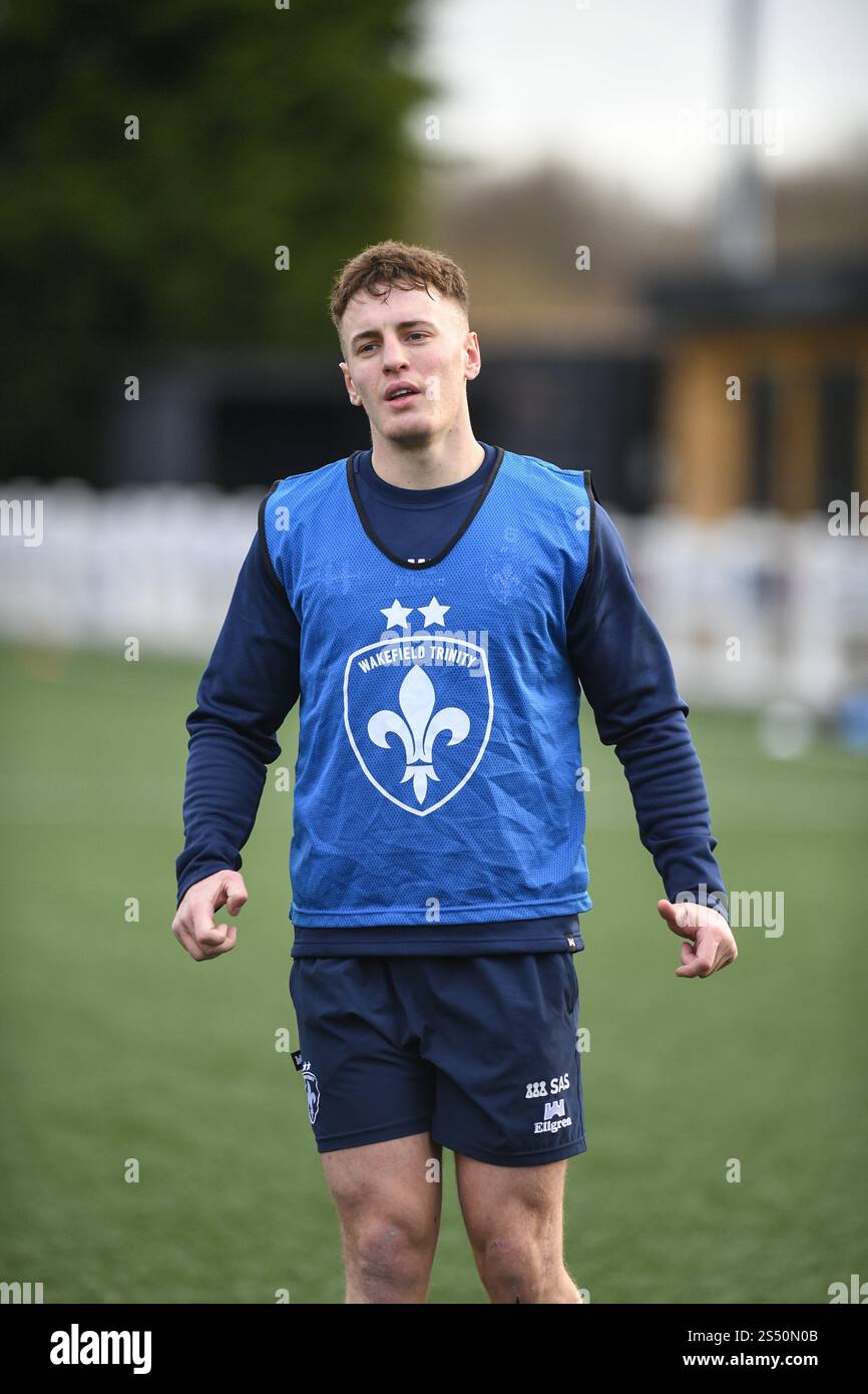 Wakefield, England - 16th December 2024 - Wakefield Trinity's Jake ...
