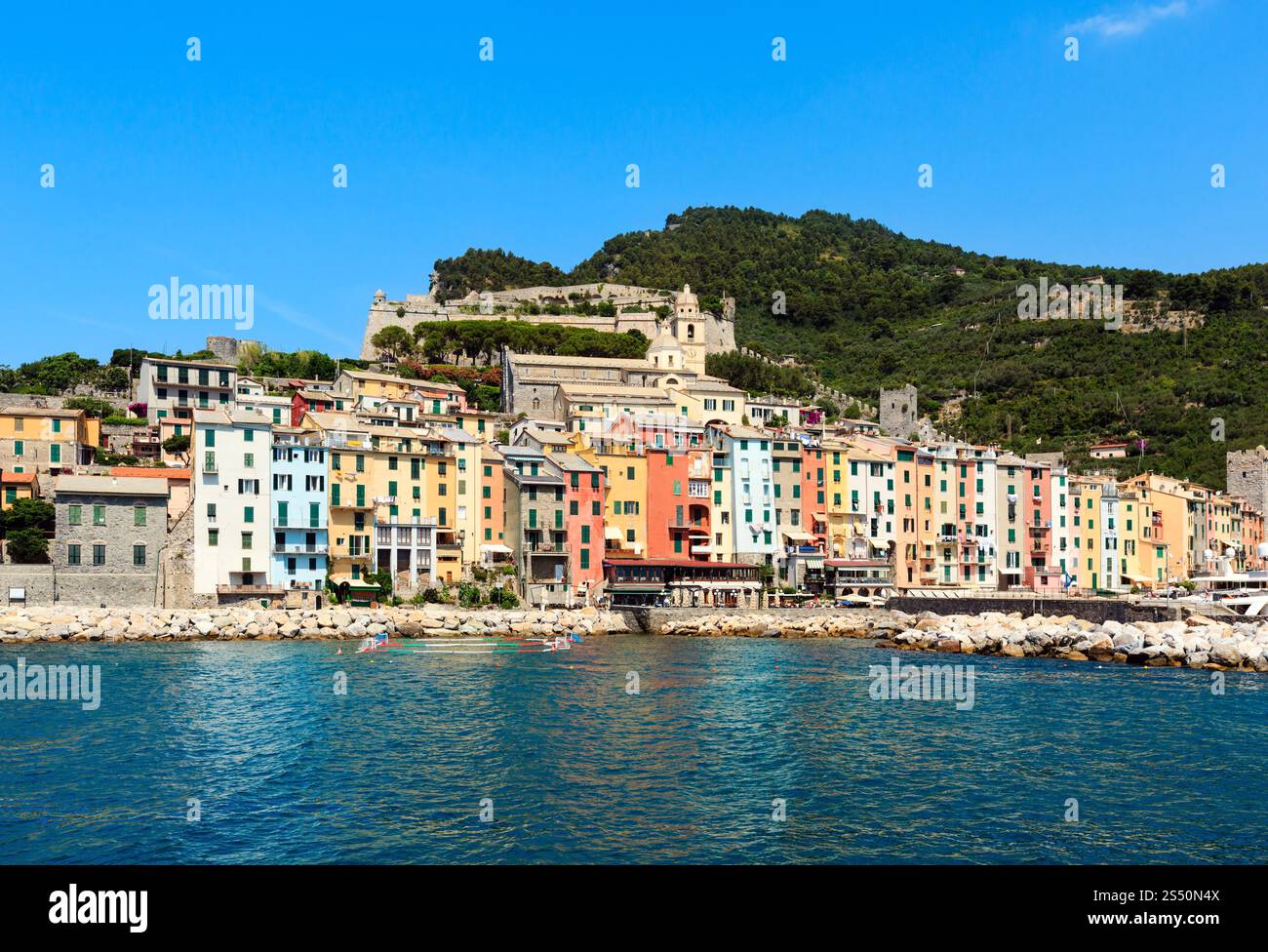 Beautiful medieval fisherman town of Portovenere (UNESCO Heritage Site ...