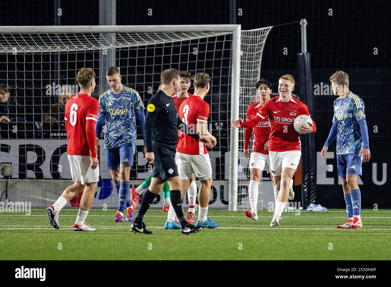 Wijdewormer, Netherlands. 13th Jan, 2025. WIJDEWORMER - 13-01-2025, AFAS Trainingscentrum ...