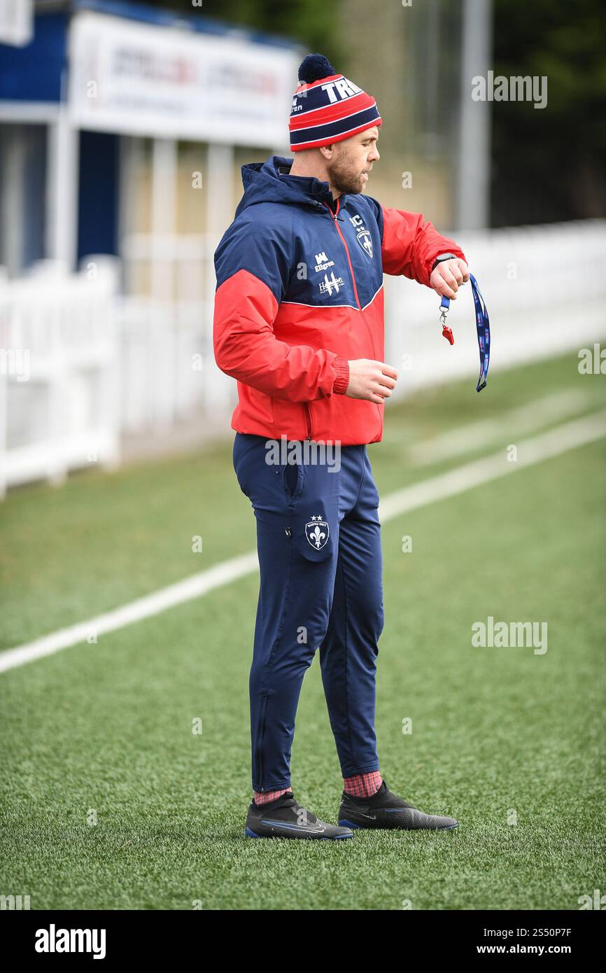 Wakefield, England - 16th December 2024 - Ben Cooper Wakefield Trinity ...