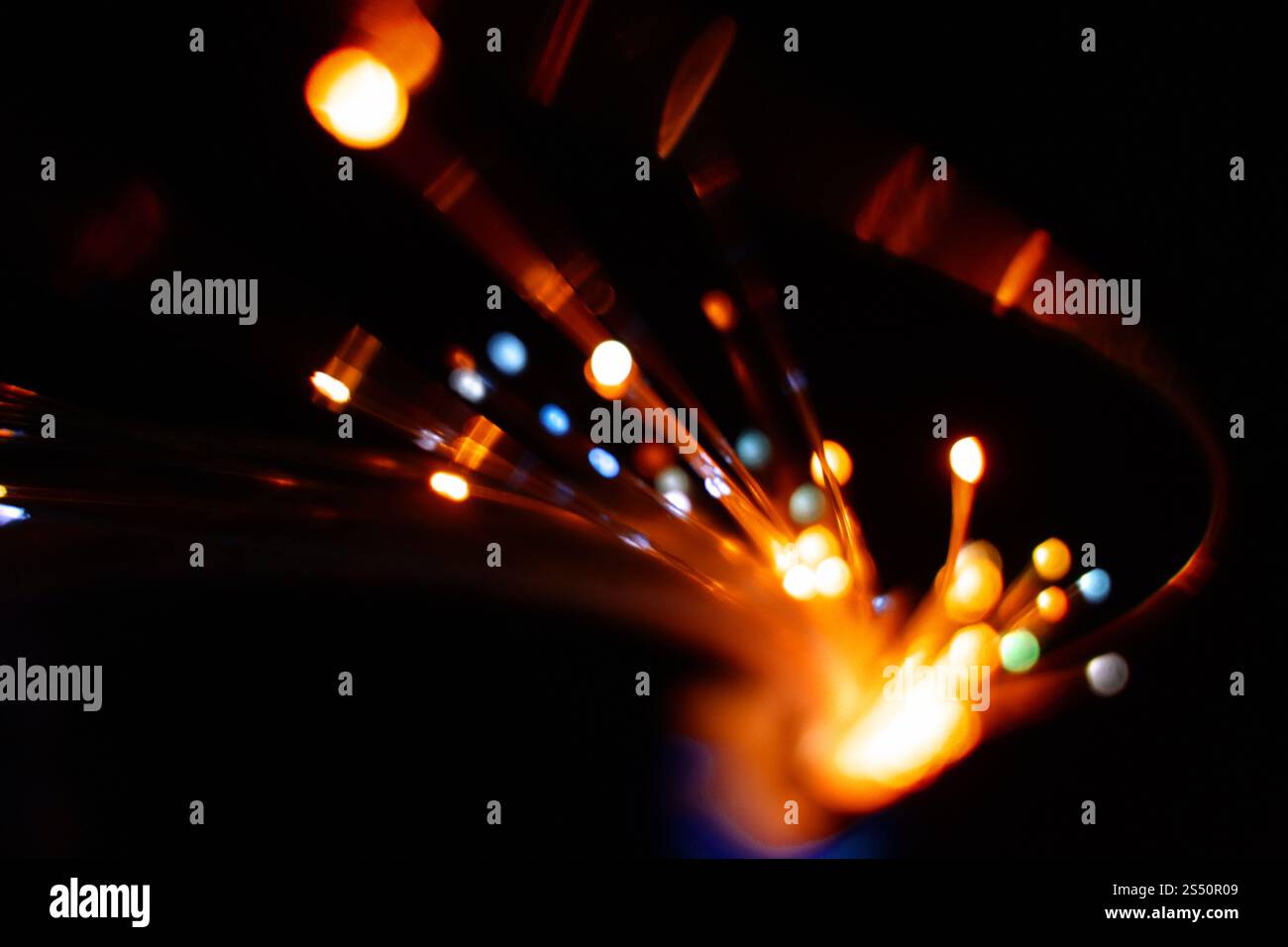 Colorful light explosion on black background. Futuristic wallpaper ...