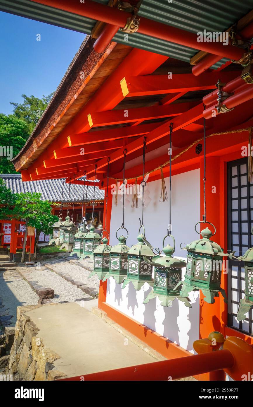 Kasuga-Taisha Shrine temple in Nara park, Japan. Kasuga-Taisha Shrine ...