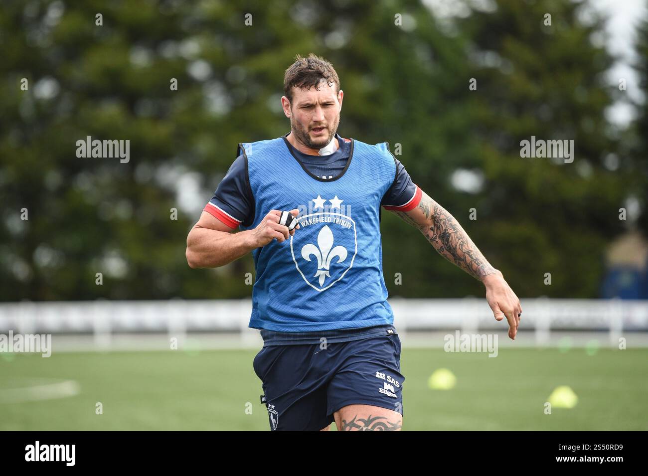 Wakefield, England - 16th December 2024 - Wakefield Trinity's Jay Pitts ...