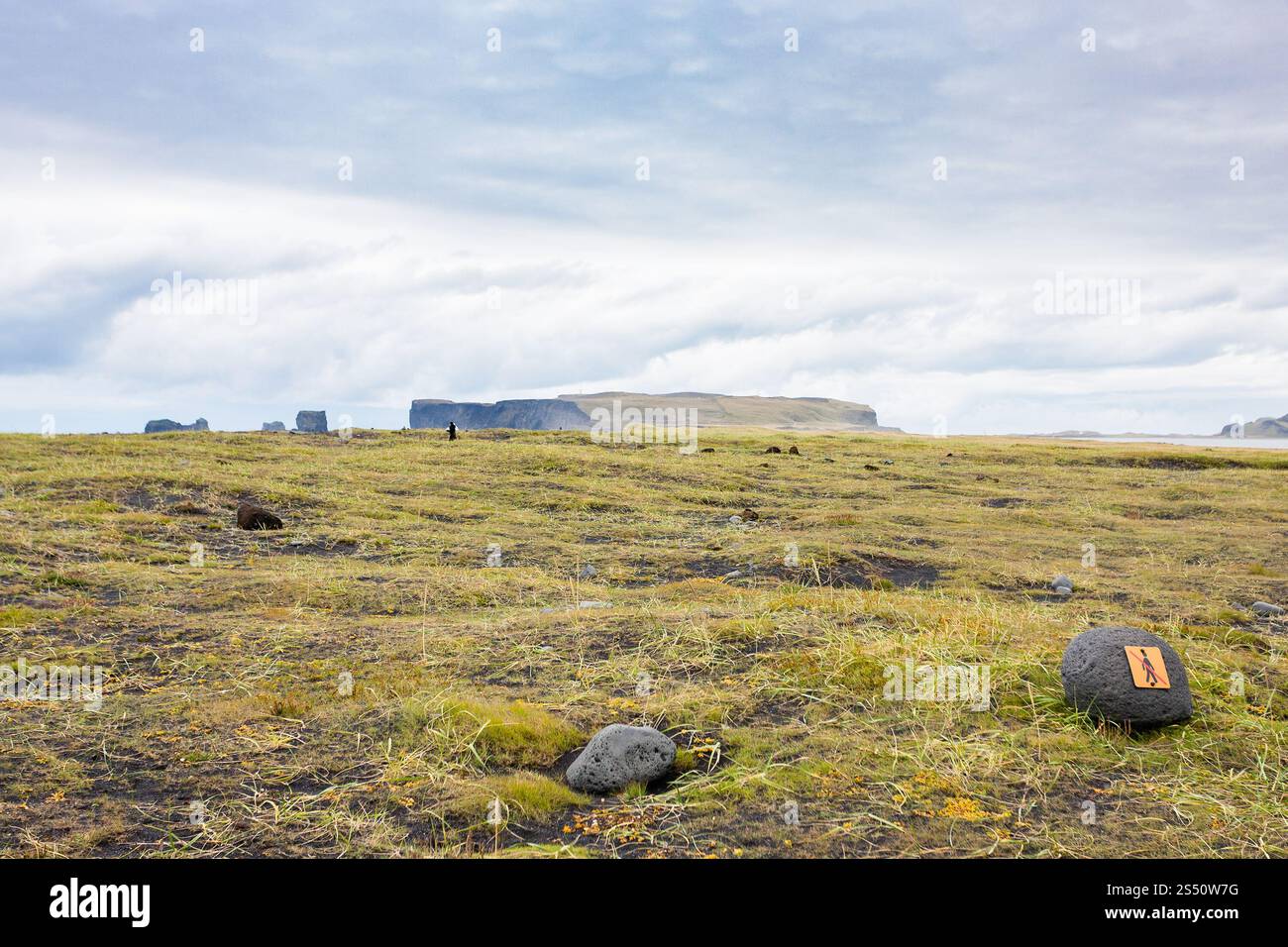 travel to Iceland - view of ocean shore and Dyrholaey peninsula from ...