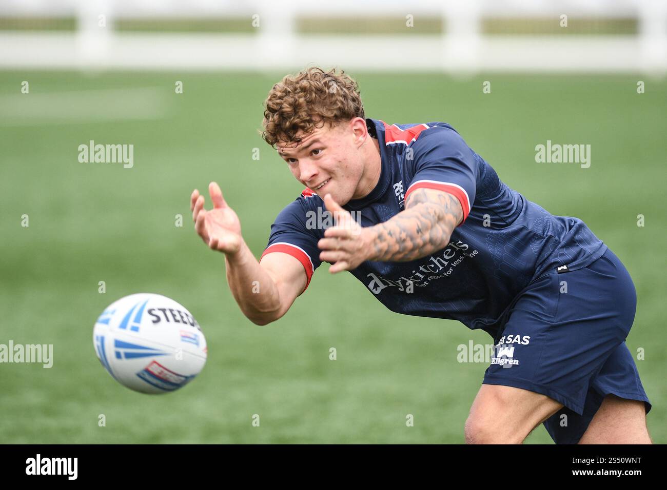 Wakefield, England - 16th December 2024 - Wakefield Trinity's Harvey ...