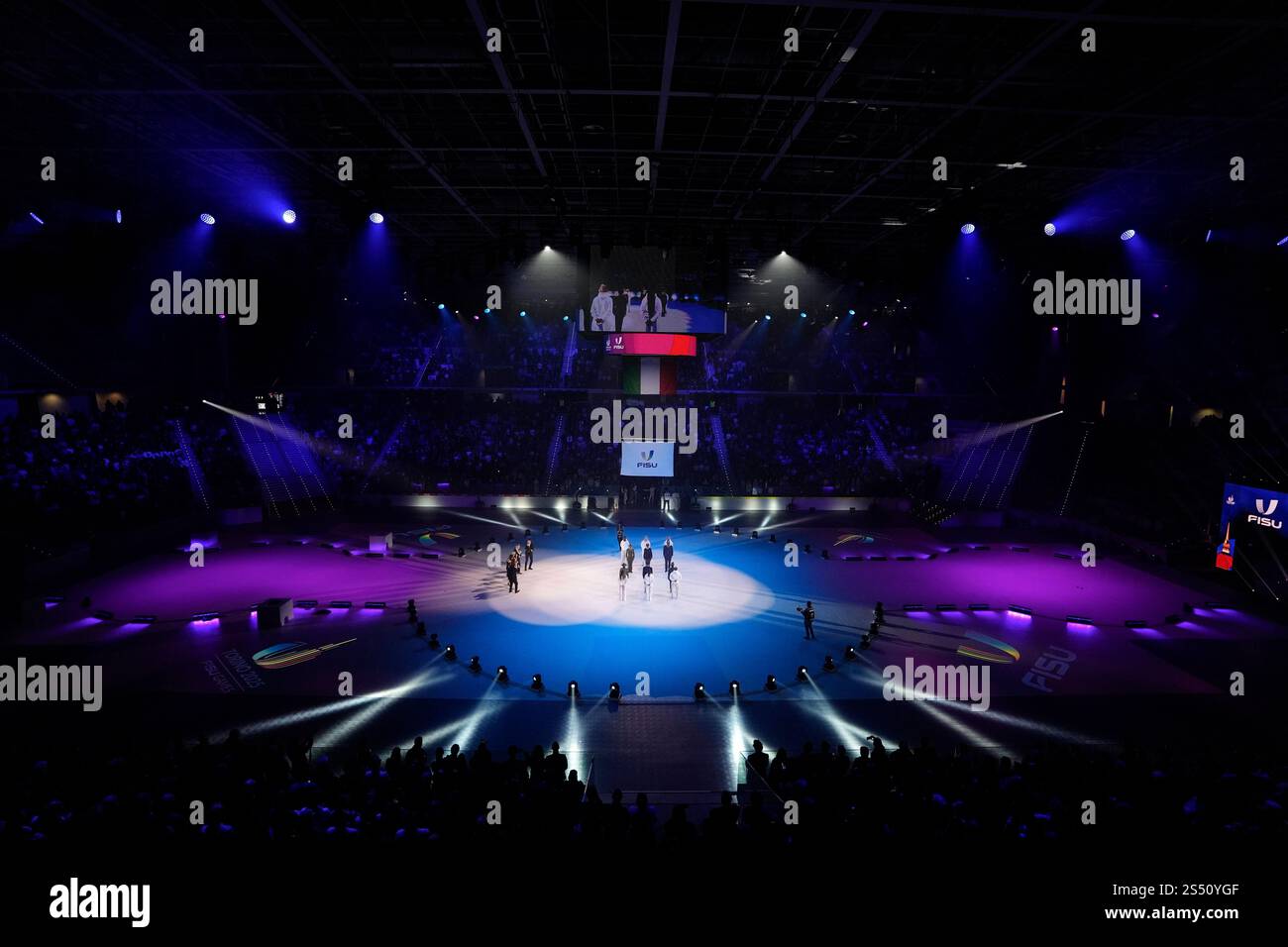 Torino, Italia. 13th Jan, 2025. during the opening ceremony of the ...