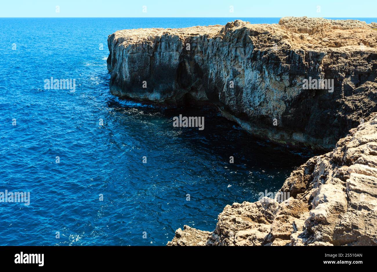 Summer rocky capo murro di porco syracuse hi-res stock photography and ...