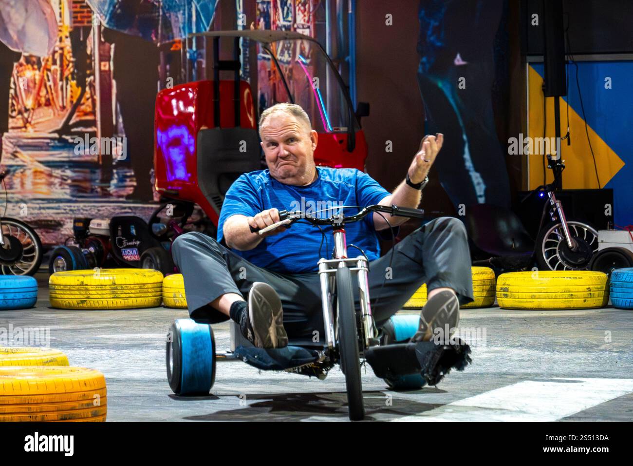 Drift triking in Bangkok thailand. High quality photo Stock Photo - Alamy