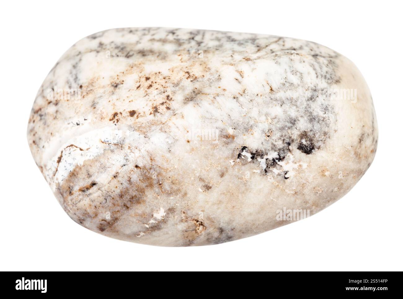 macro shooting of natural mineral rock specimen - tumbled Albite stone ...