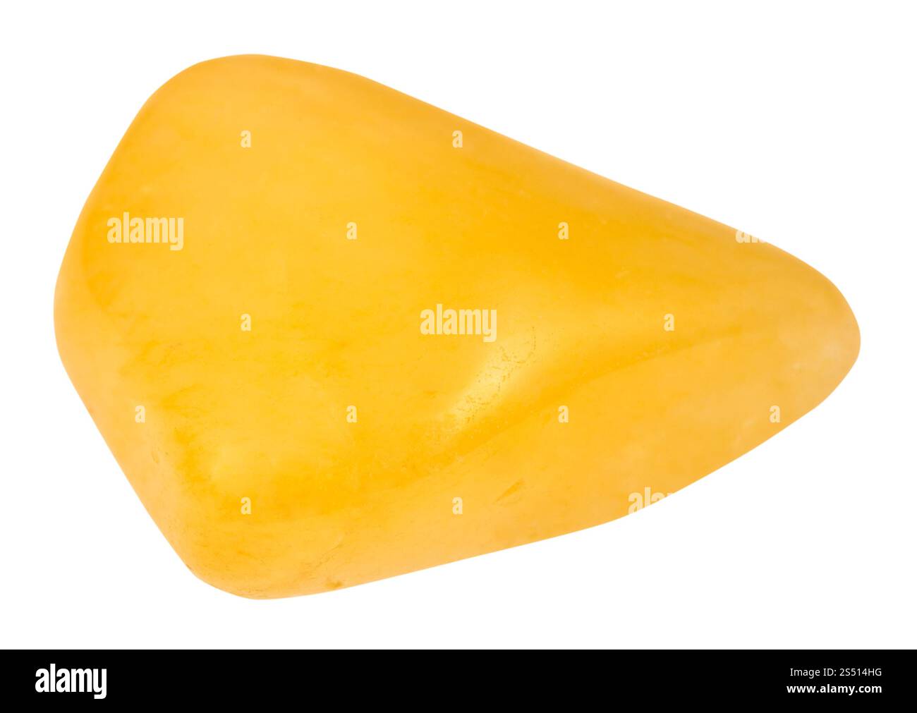 macro shooting of natural mineral rock specimen - polished yellow ...