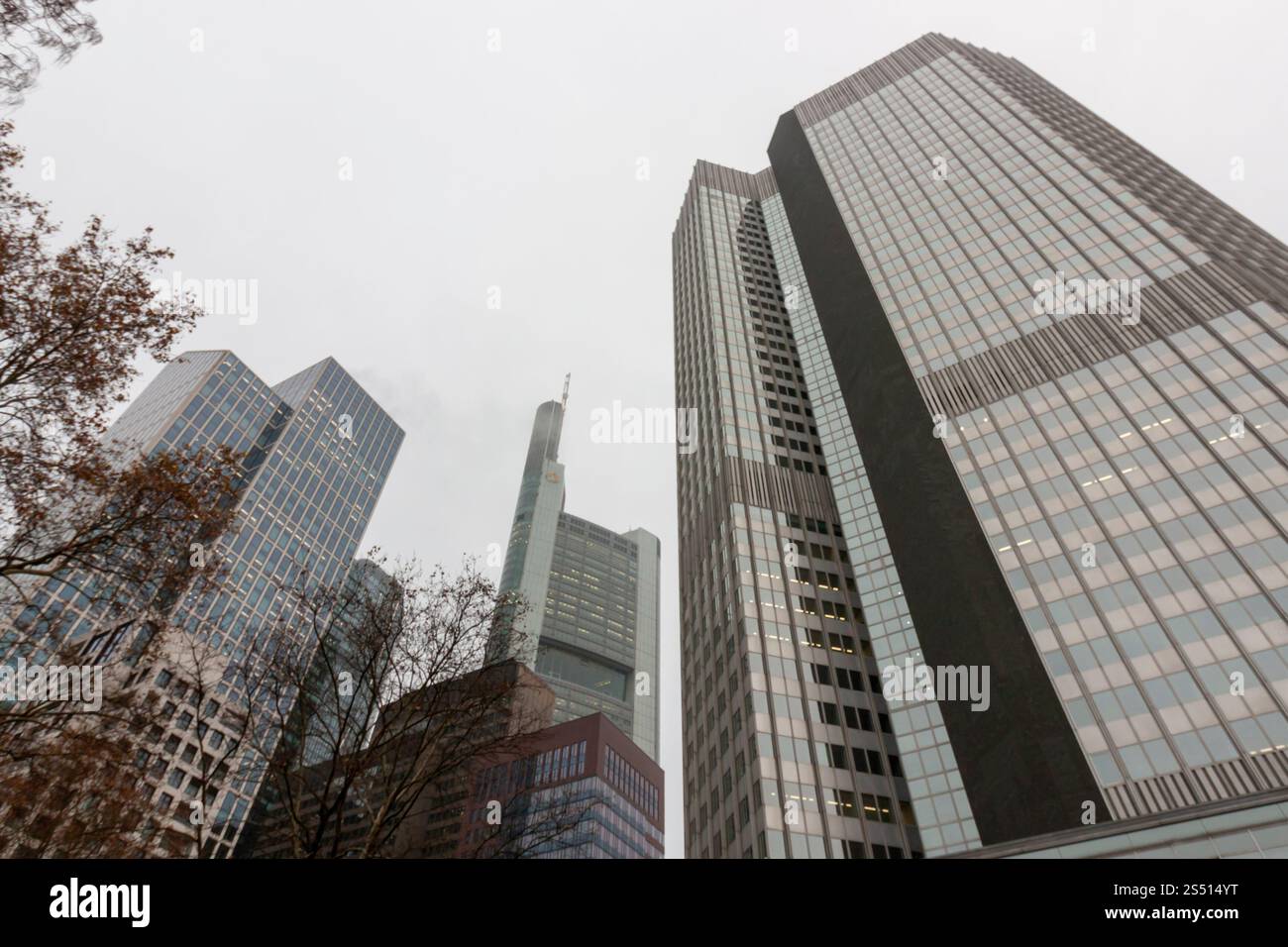 FRANKFURT (MAIN), GERMANY - DECEMBER 1, 2024: A view of the Frankfurt ...