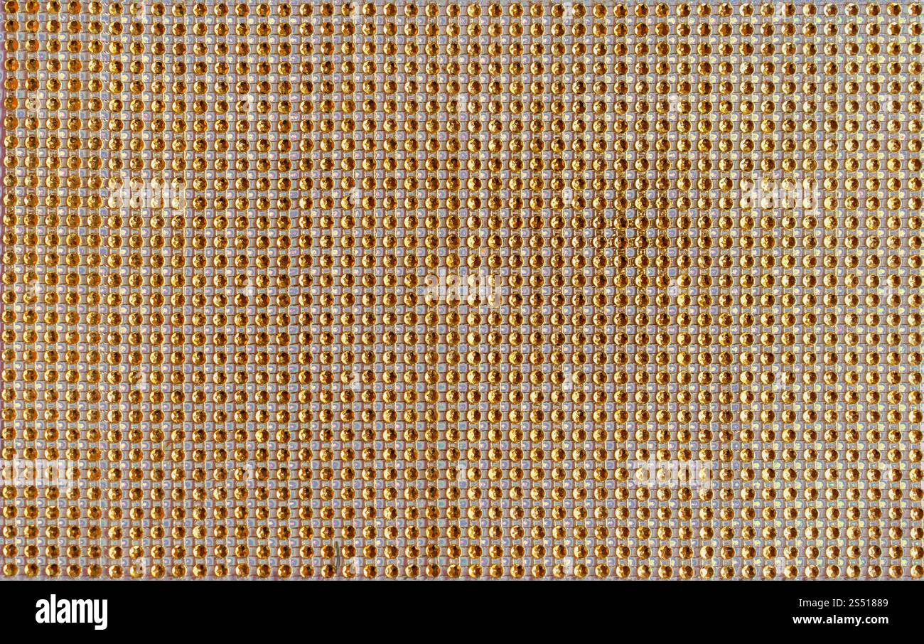 Background gold grid mini squares in rows glitter sparkle in geometric ...