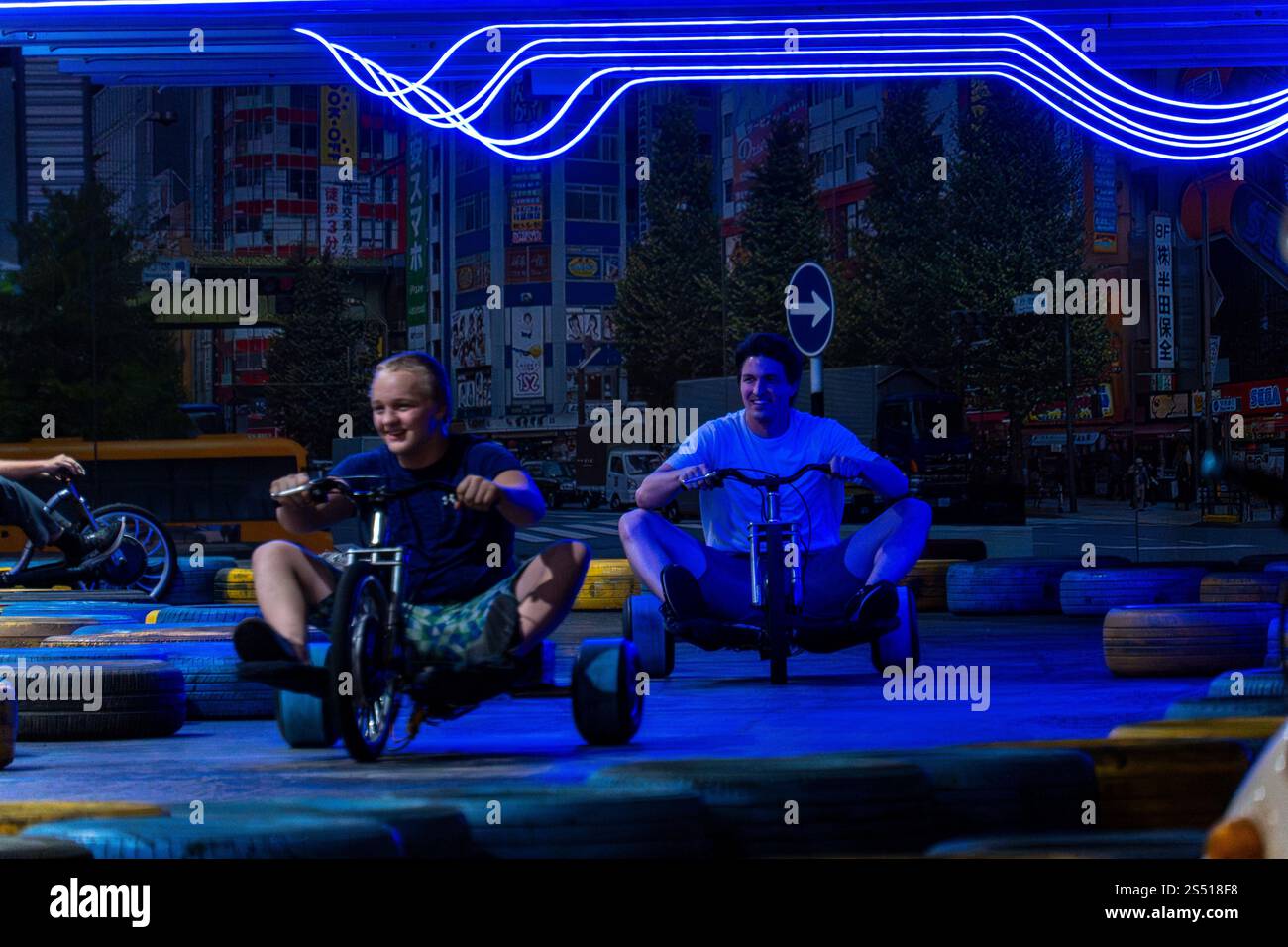 Drift triking in Bangkok thailand. High quality photo Stock Photo - Alamy