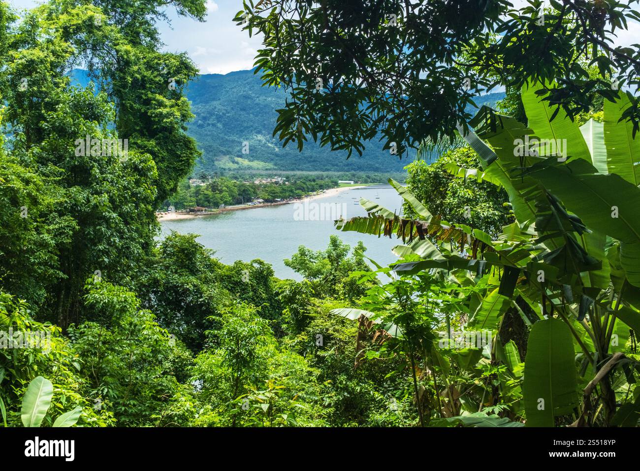 Views of the Costa Verde from Fort Perpetuo, Paraty, Rio De Janeiro ...