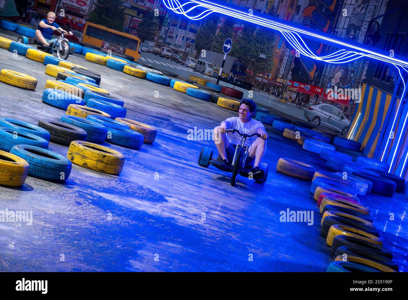 Drift triking in Bangkok thailand. High quality photo Stock Photo - Alamy