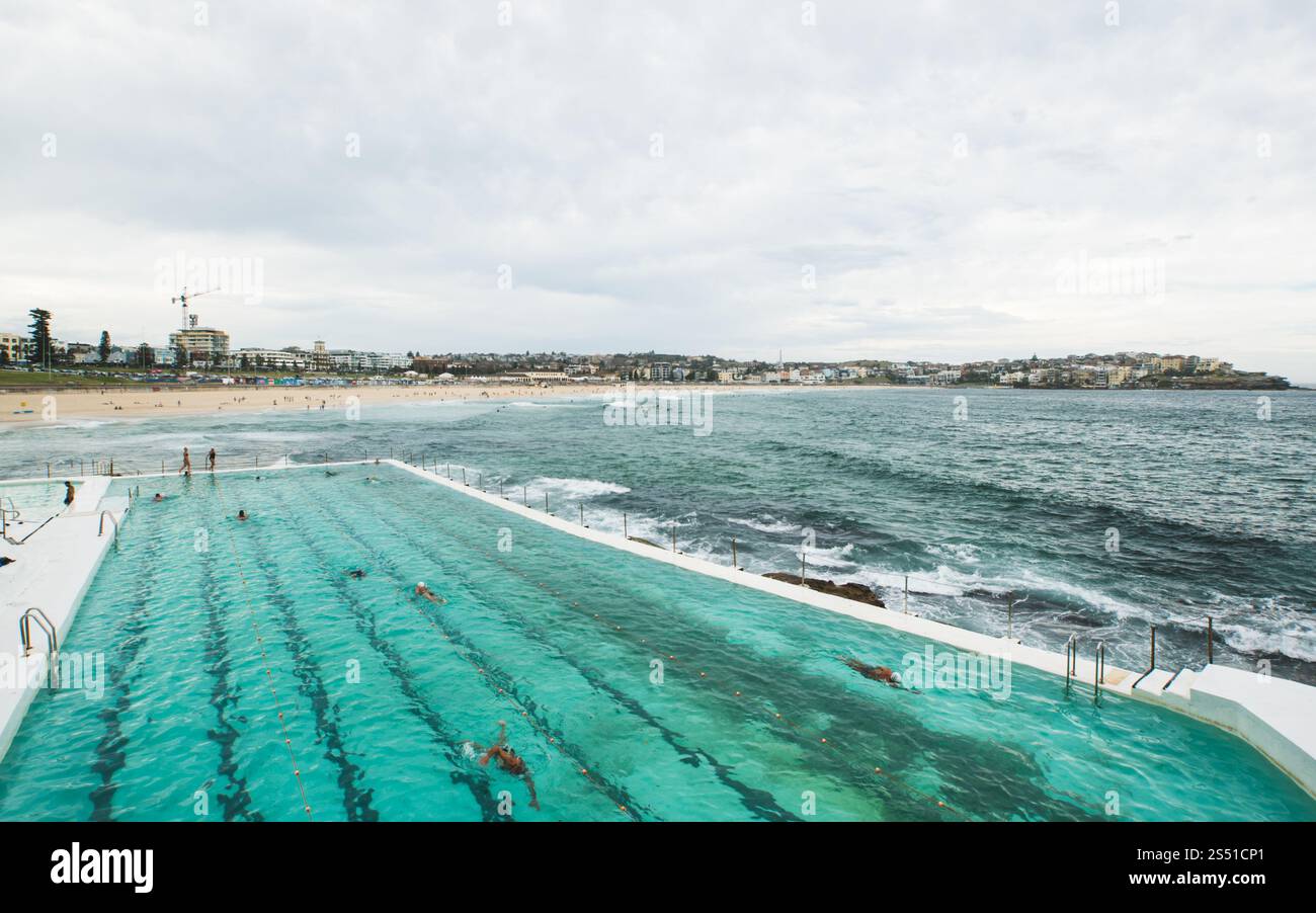 Aerial view of bondi beach hi-res stock photography and images - Alamy