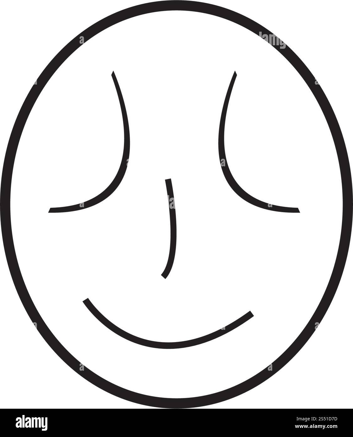 smile face icon logo vector template Stock Vector Image & Art - Alamy
