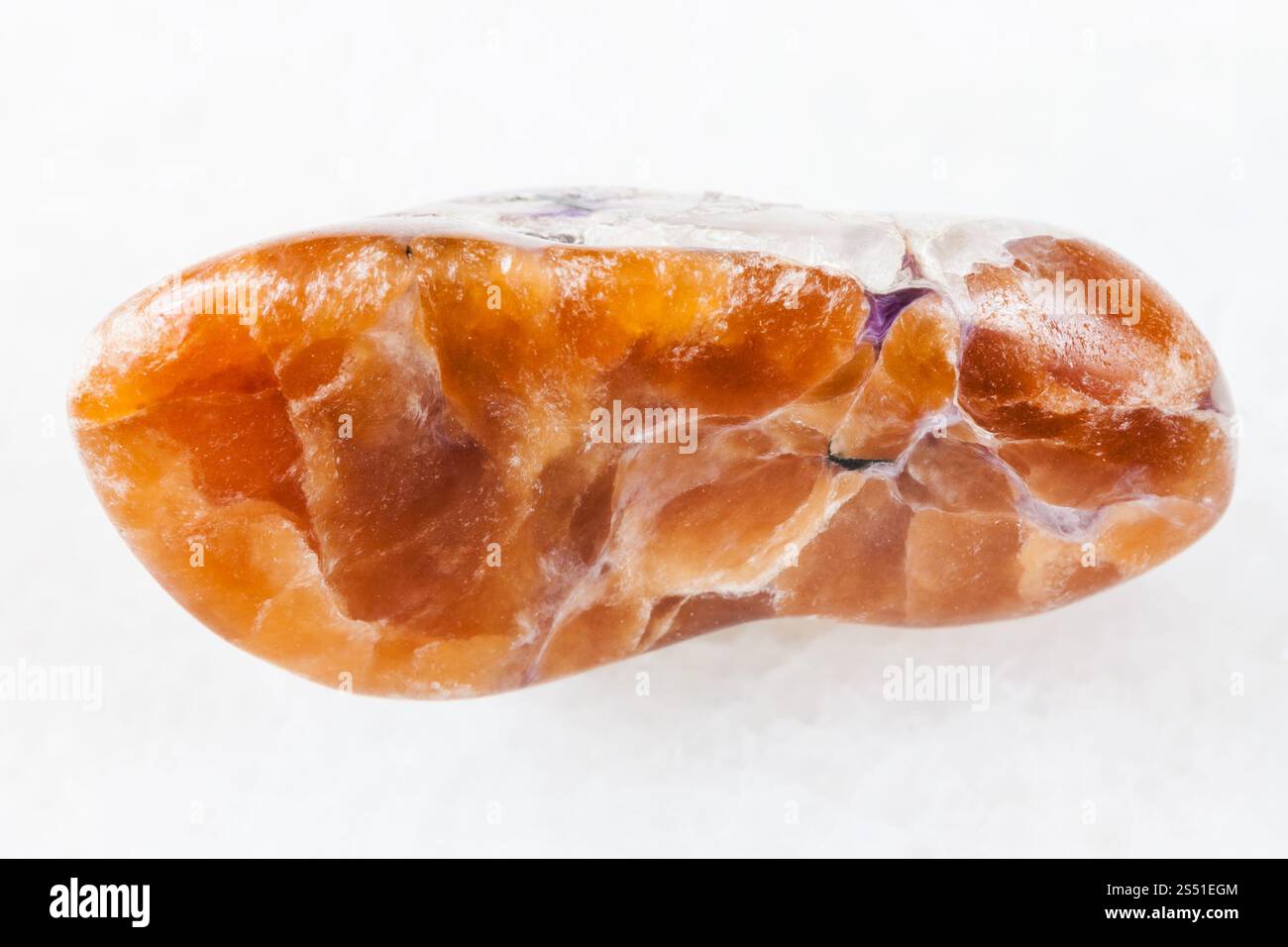 macro shooting of natural mineral rock specimen - tinaksite gemstone on ...
