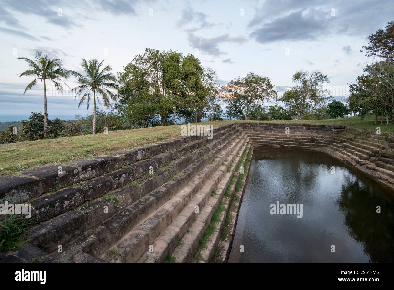 the Khmer Temples of Prsat Preah Vihear north of the town Sra Em in the ...
